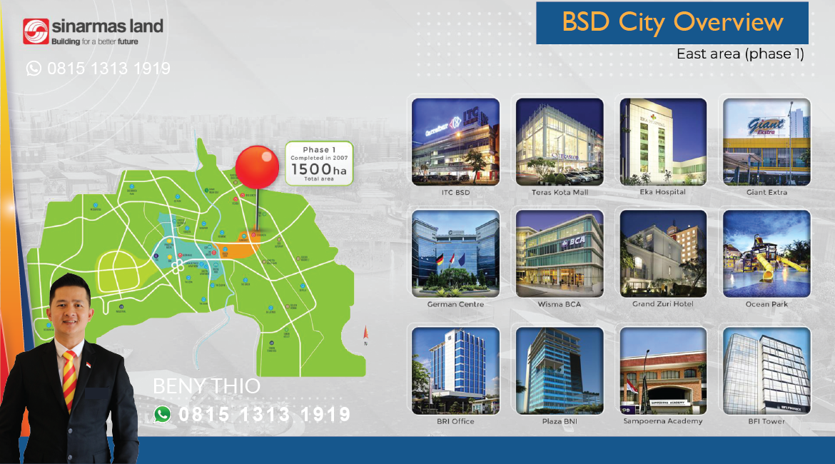 Kavling Komersial De Park I BSD City Serpong Tangerang – KamiRealty